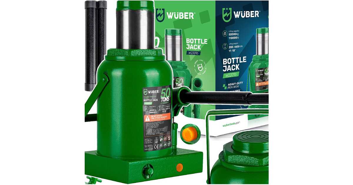 Podnośnik słupkowy hydrauliczny 50T WUBER | wubertools.pl