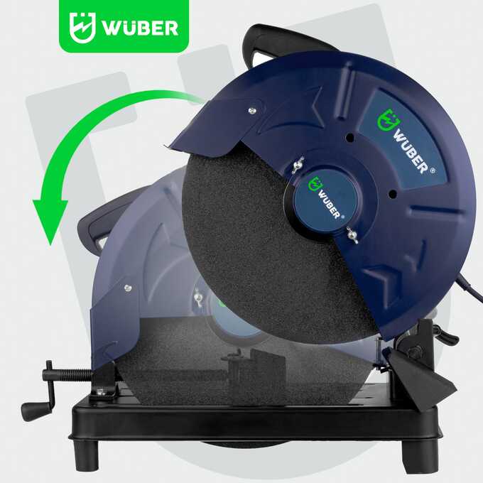 Przecinarka ukośnica do metalu 2950W WUBER | wubertools.pl