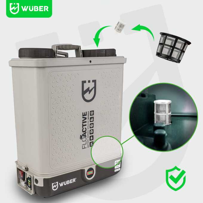Opryskiwacz akumulatorowy 5 Bar 20L WUBER | wubertools.pl