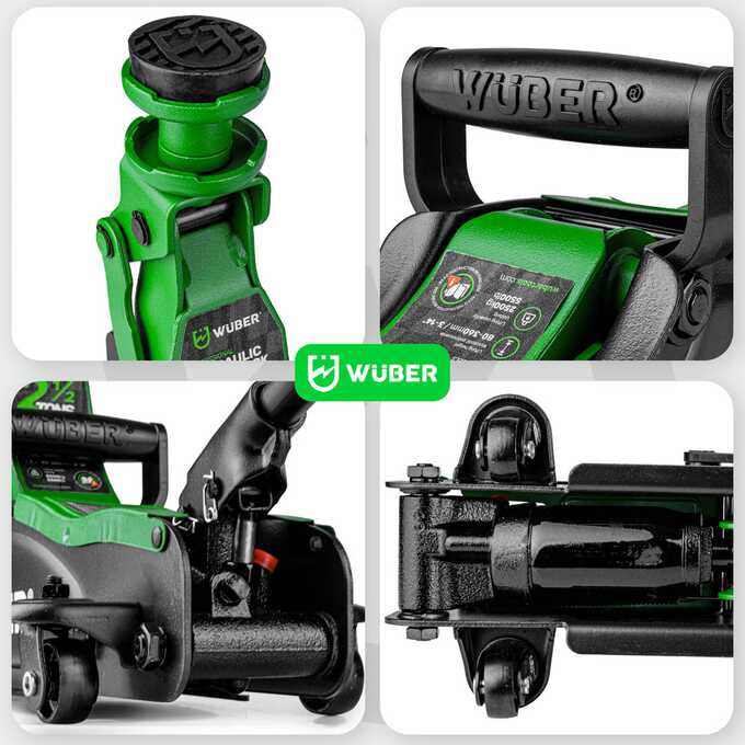 Podnośnik samochodowy niskoprofilowy 90-360mm żaba 2,5T WUBER ...