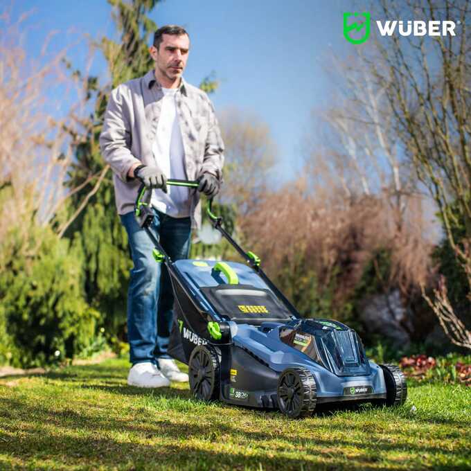 Kosiarka akumulatorowa 38cm 40V WUBER | wubertools.pl