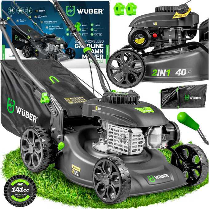 Kosiarka spalinowa z napędem WUBER | wubertools.pl