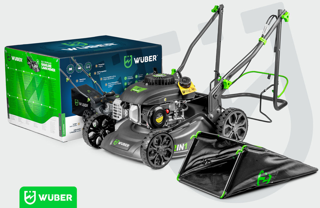 Kosiarka spalinowa z napędem WUBER | wubertools.pl